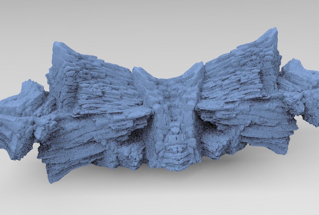 Gothic Cliffs 8 3D model | CGTrader