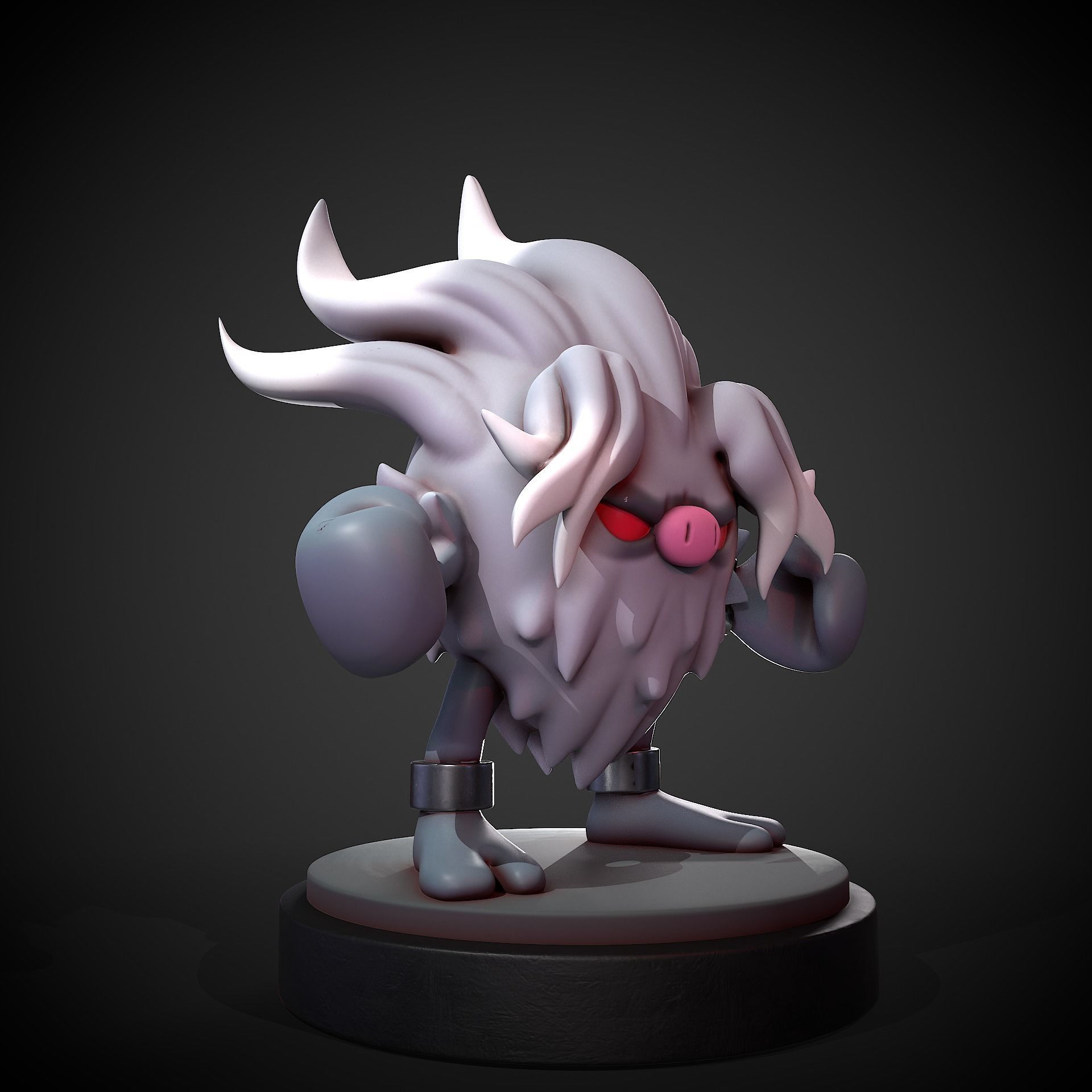 ANNIHILAPE STL - POKEMON SCARLET POKEMON VIOLET 3D model 3D printable ...
