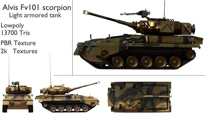 3D model Armored Vehicle VR / AR / low-poly | CGTrader