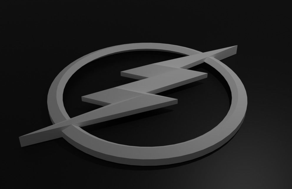The Flash Season 5-7 Emblem 3D model 3D printable | CGTrader