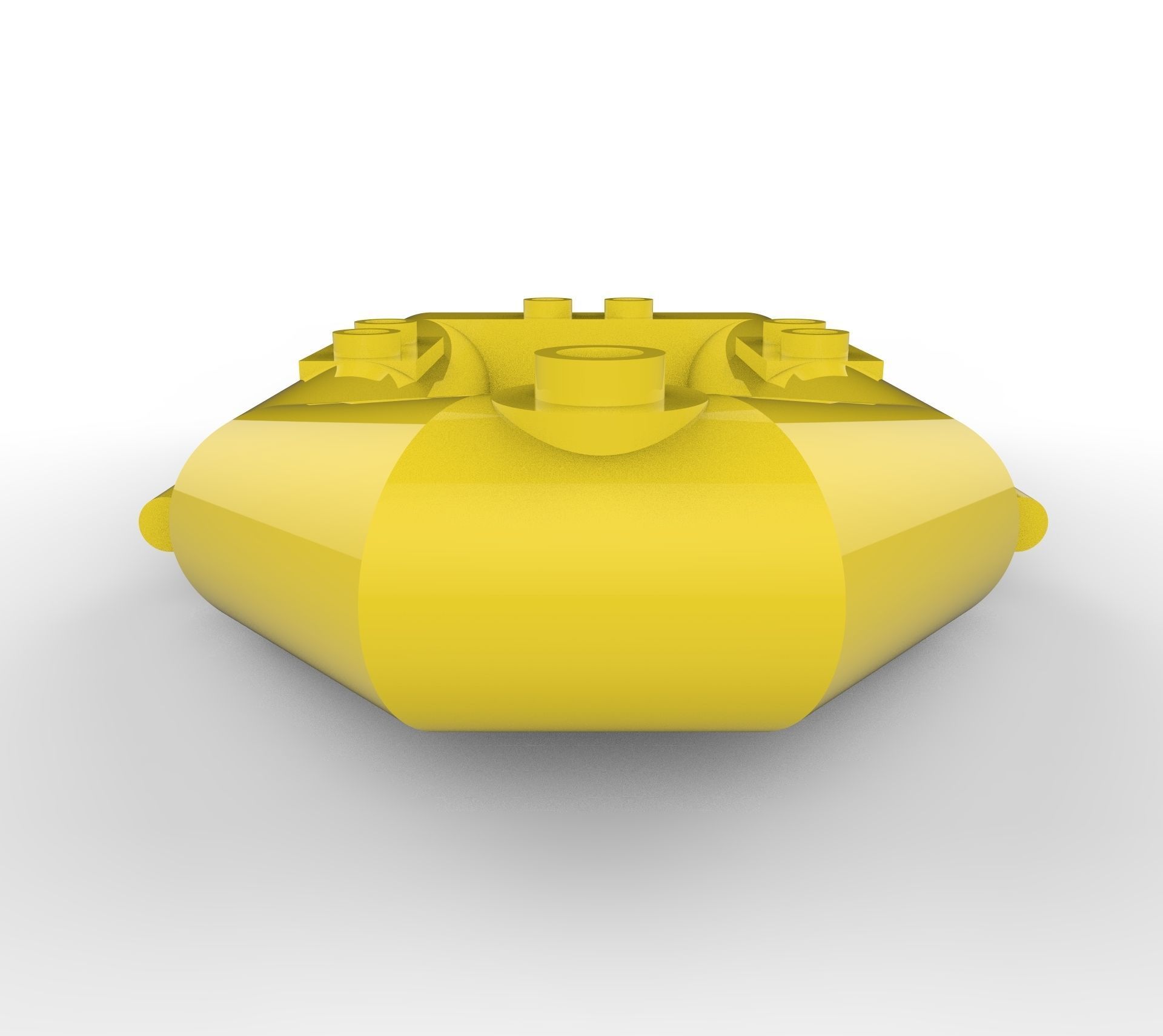 Lego Boat Inflatable free 3D model | CGTrader