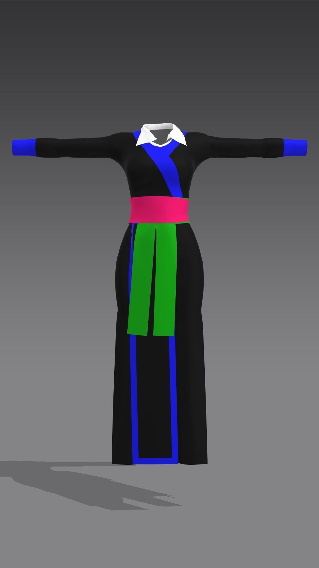 Hmong traditional pants Custome clothes 3D model | CGTrader