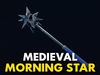 3D model Medieval Weapon Morning Star -PBR- Game Ready VR / AR / low ...