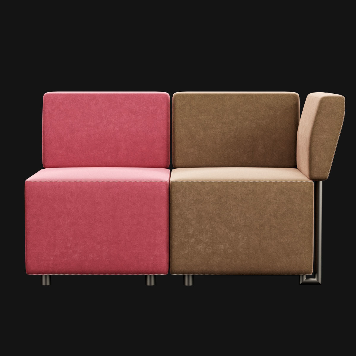 Module sofa 1 3D model | CGTrader