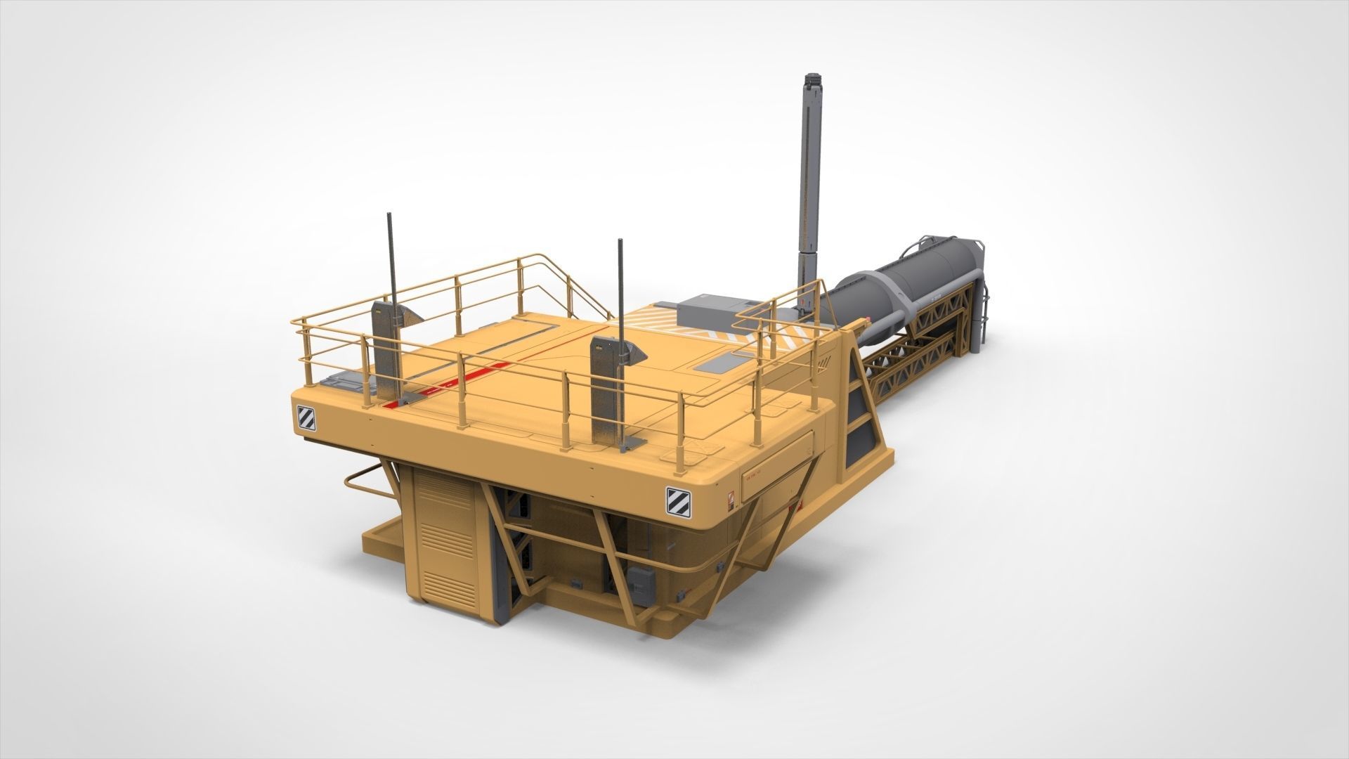 Sci Fi Props 5 3d Model Cgtrader