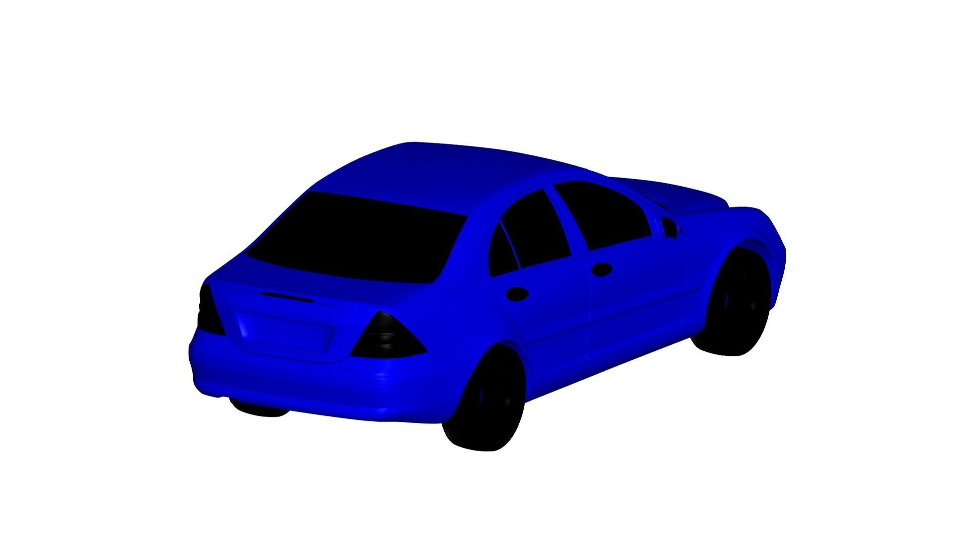 Mercedes Benz C-class 203 3D model | CGTrader