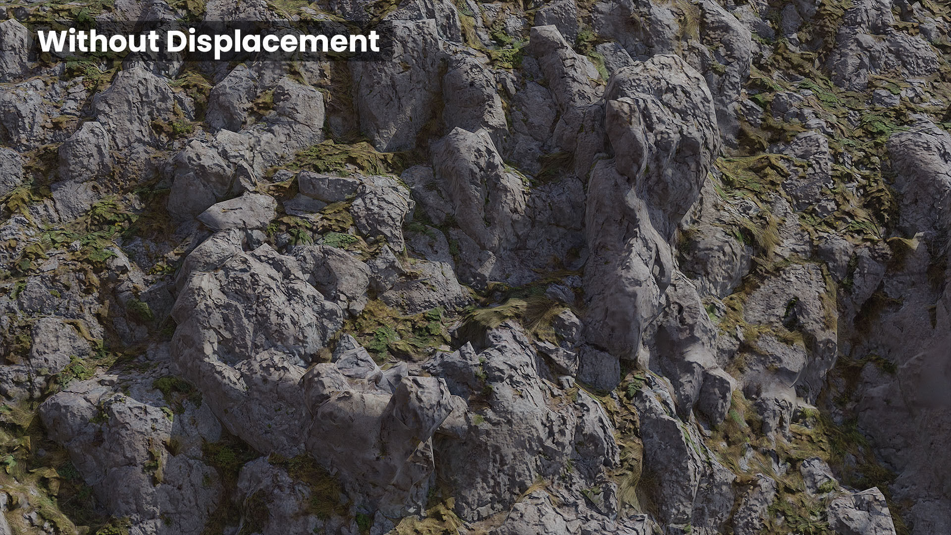 3D model Mountain Rock Slope PBR Scan VR / AR / low-poly | CGTrader