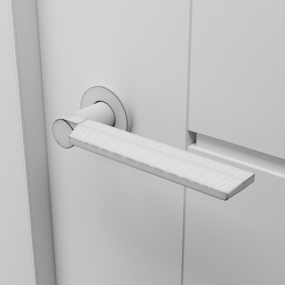 Door handles collection set 1 3D model | CGTrader