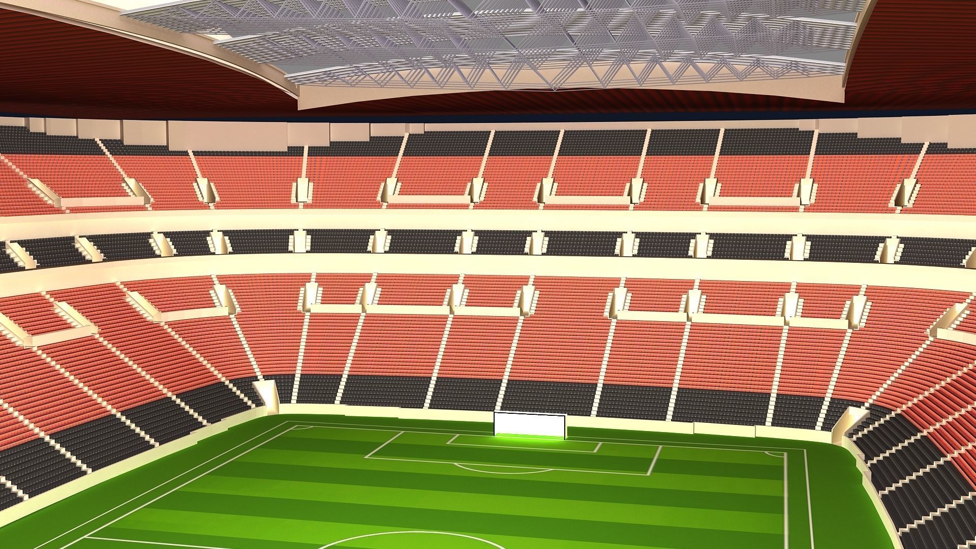 Al Bayt Stadium Qatar- Fifa World Cup 2022 Stadium 3D model 3D model ...