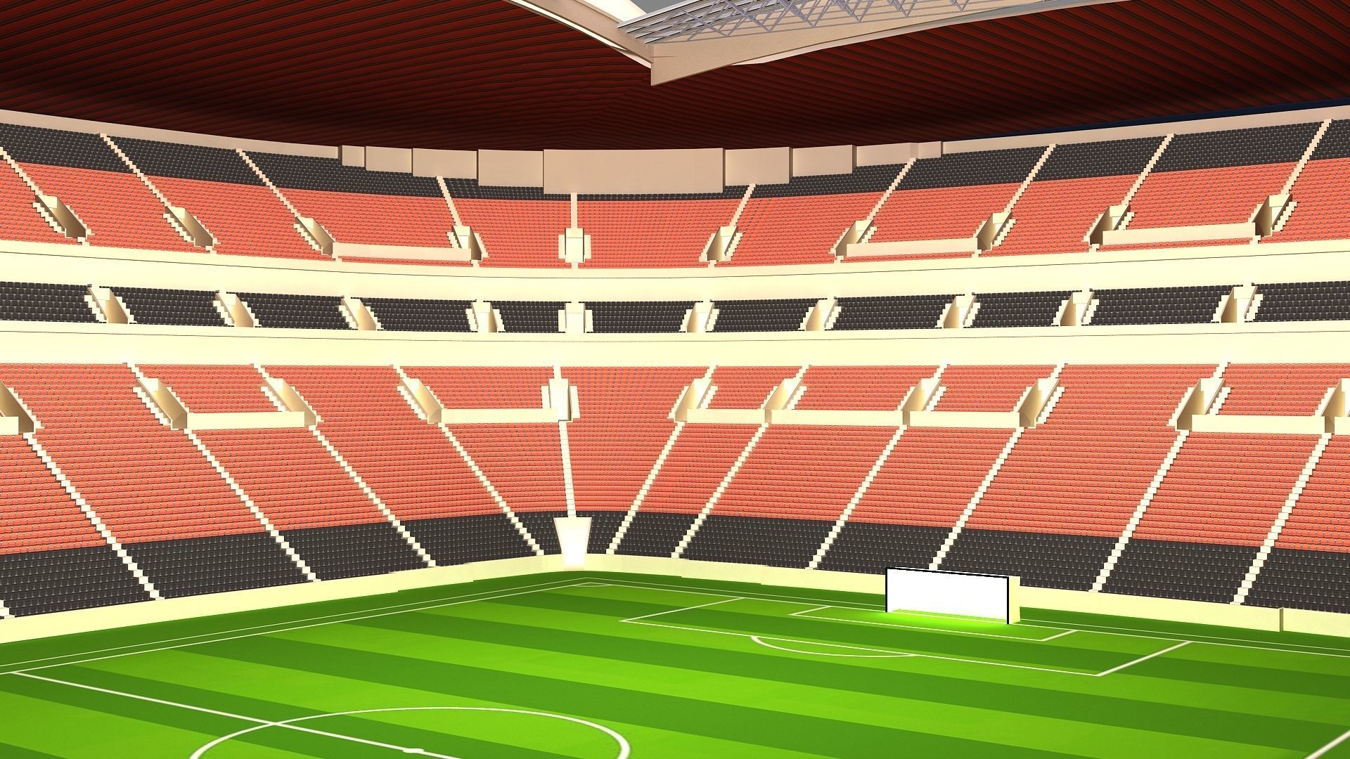 Al Bayt Stadium Qatar- Fifa World Cup 2022 Stadium 3D model 3D model ...