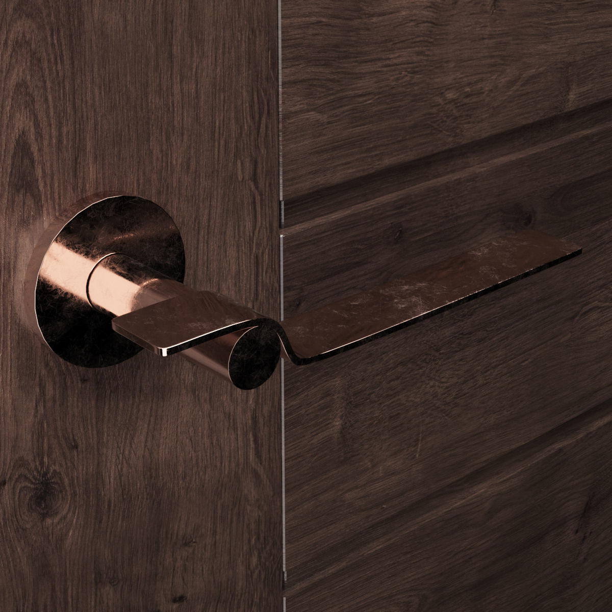 Door handles collection set 2 3D model | CGTrader