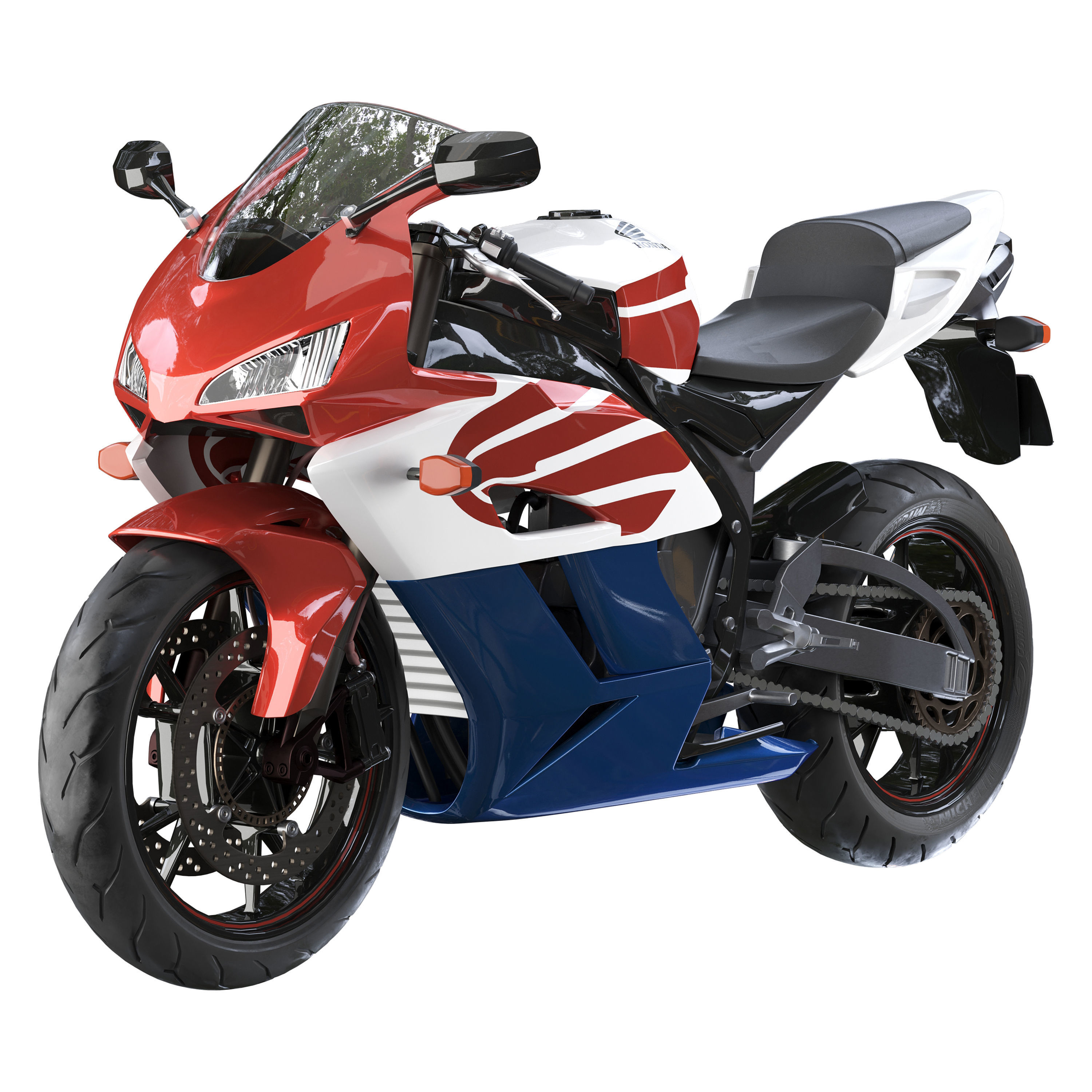 Honda CBR1000RR 3D model | CGTrader