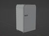 Scary Fridge free 3D model | CGTrader