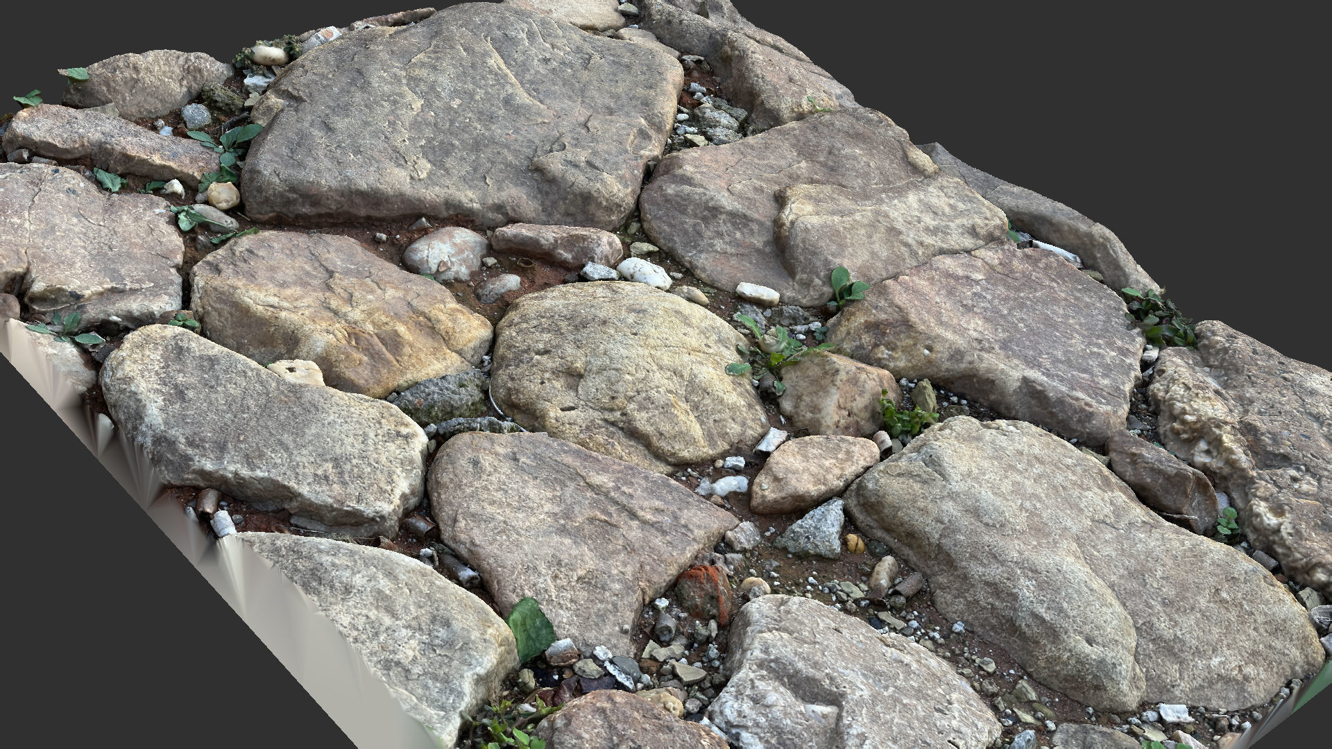 3D Scan stone ground 3D model | CGTrader