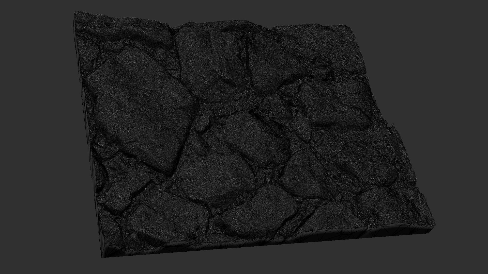 3D Scan stone ground 3D model | CGTrader