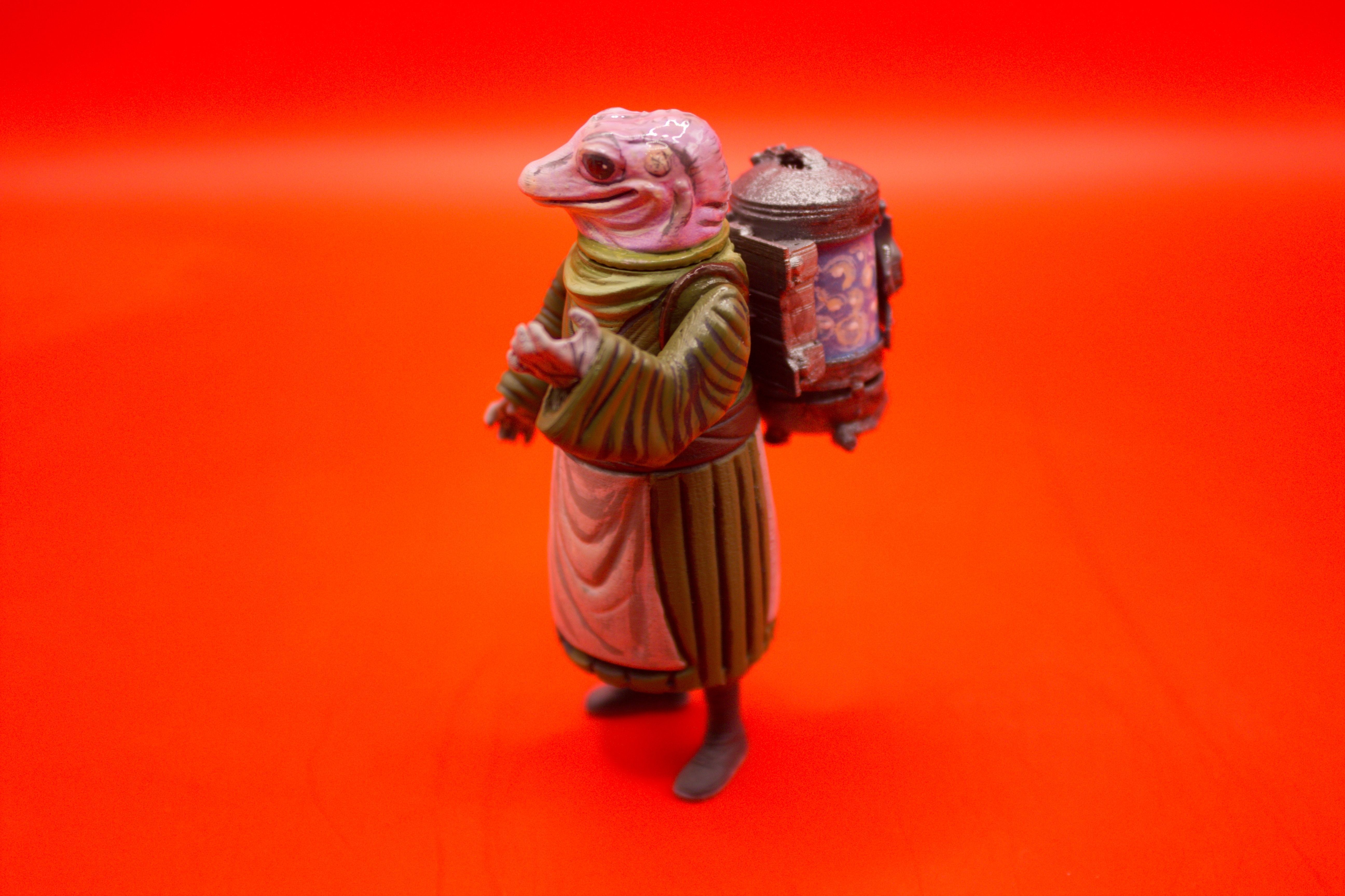 Articulated Lady frog Mandalorian 3D model 3D printable | CGTrader