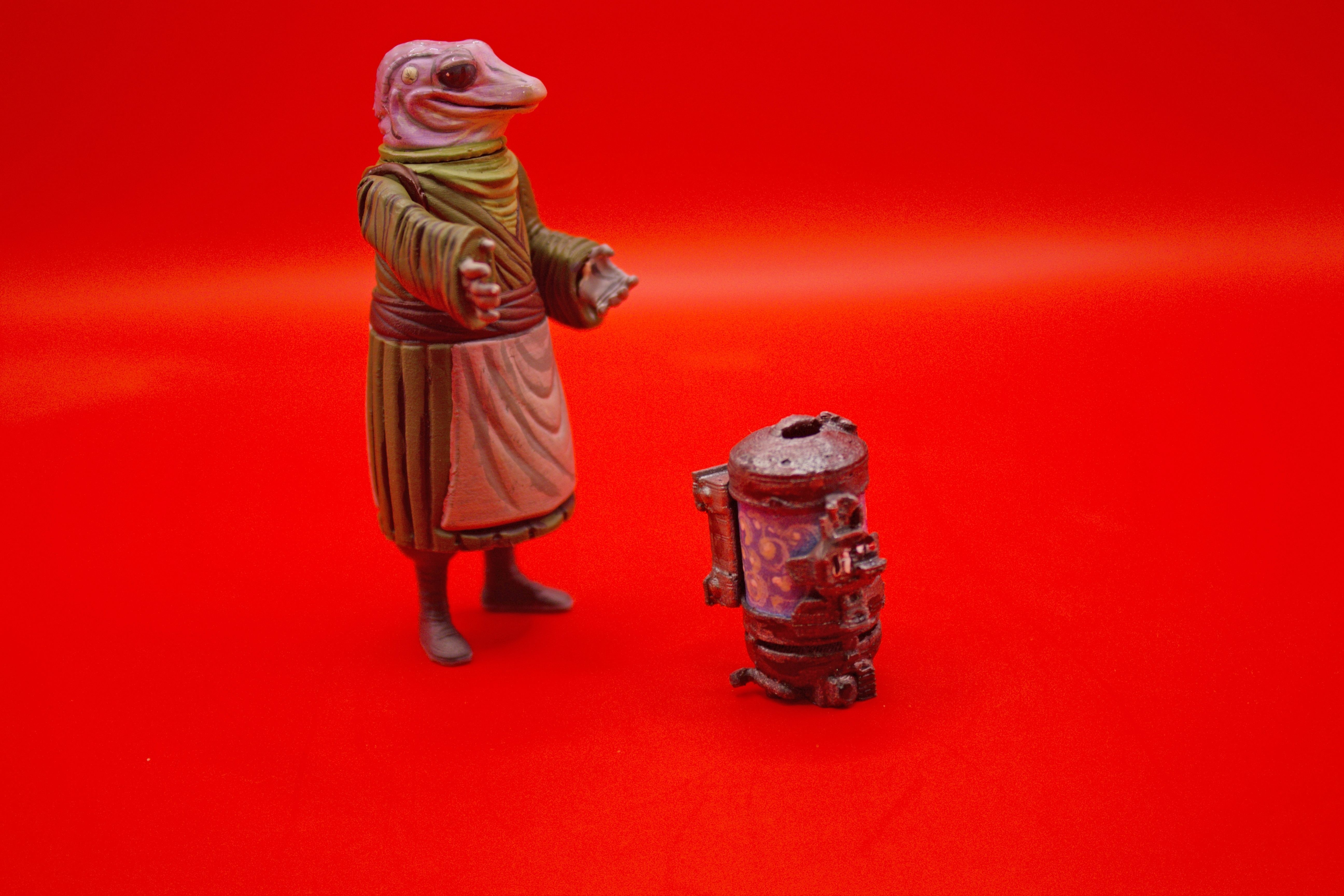 Articulated Lady frog Mandalorian 3D model 3D printable | CGTrader