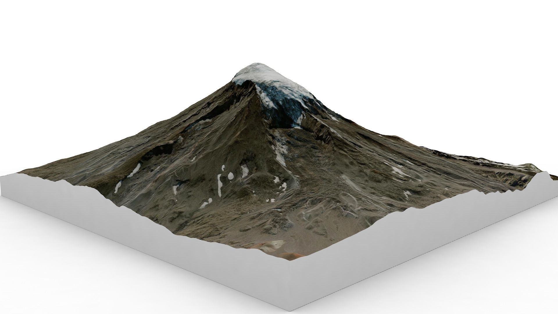 Lanin Volcano 3D model | CGTrader
