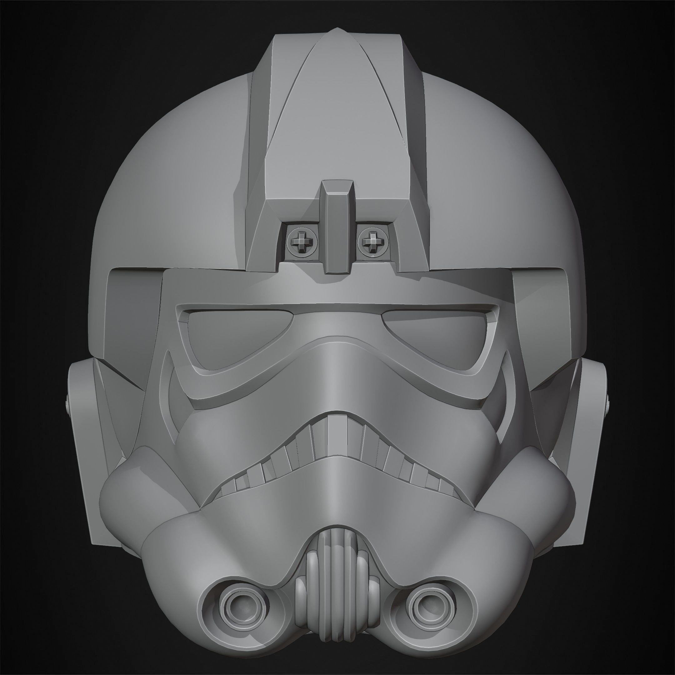 Star Wars Tie Pilot Helmet for Cosplay 3D model 3D printable | CGTrader