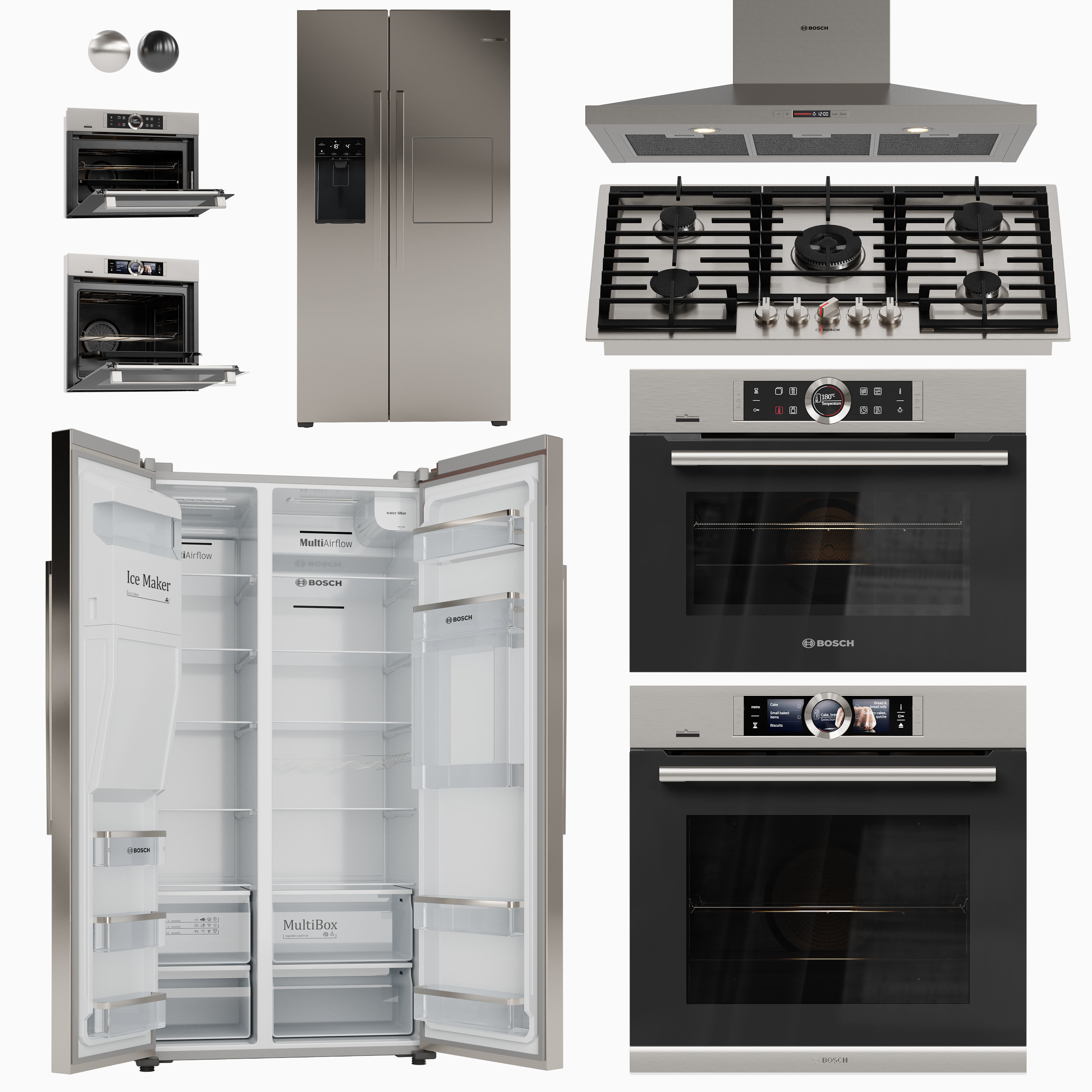 Bosch Appliance Collection 800 series 3D model | CGTrader