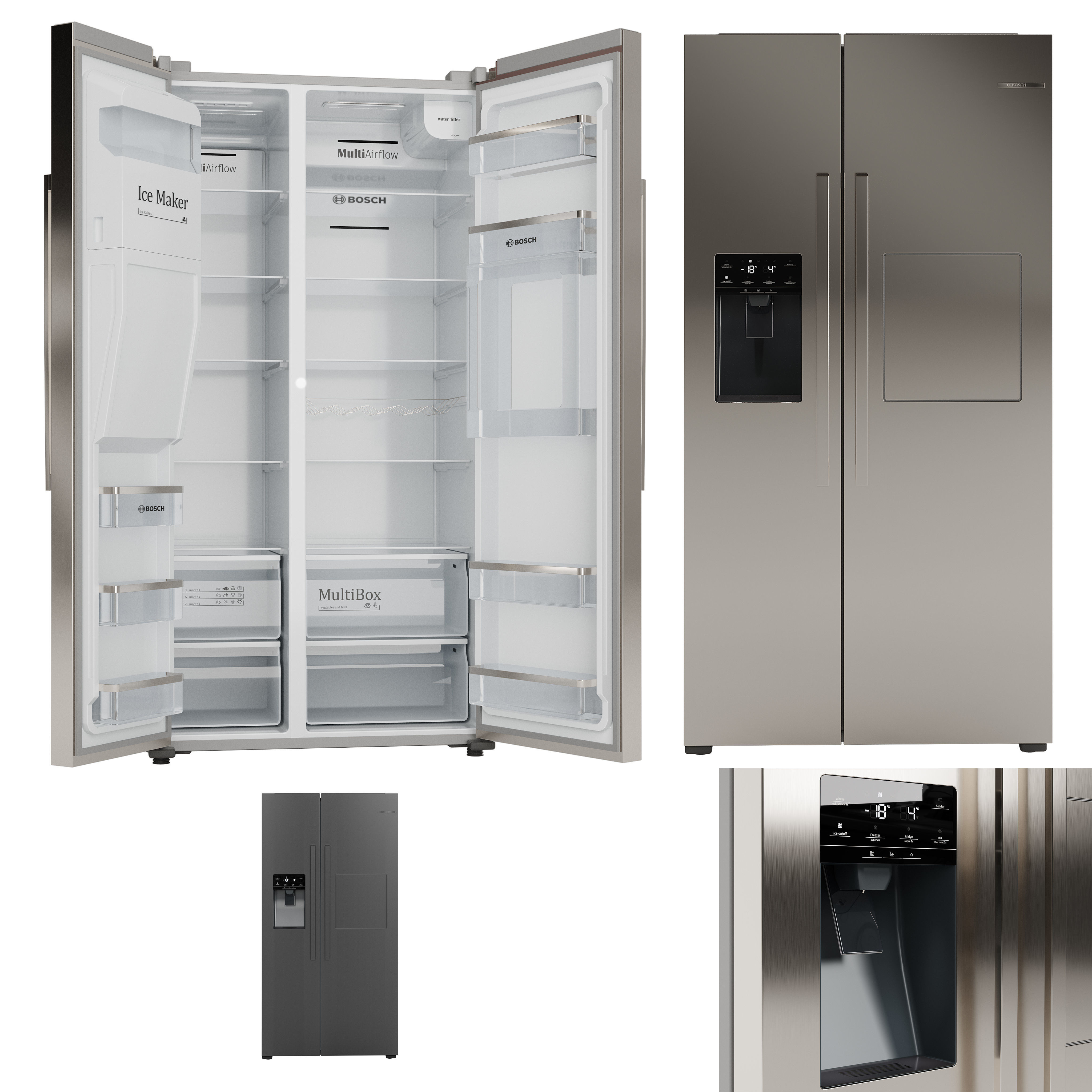 Bosch Appliance Collection 800 series 3D model | CGTrader