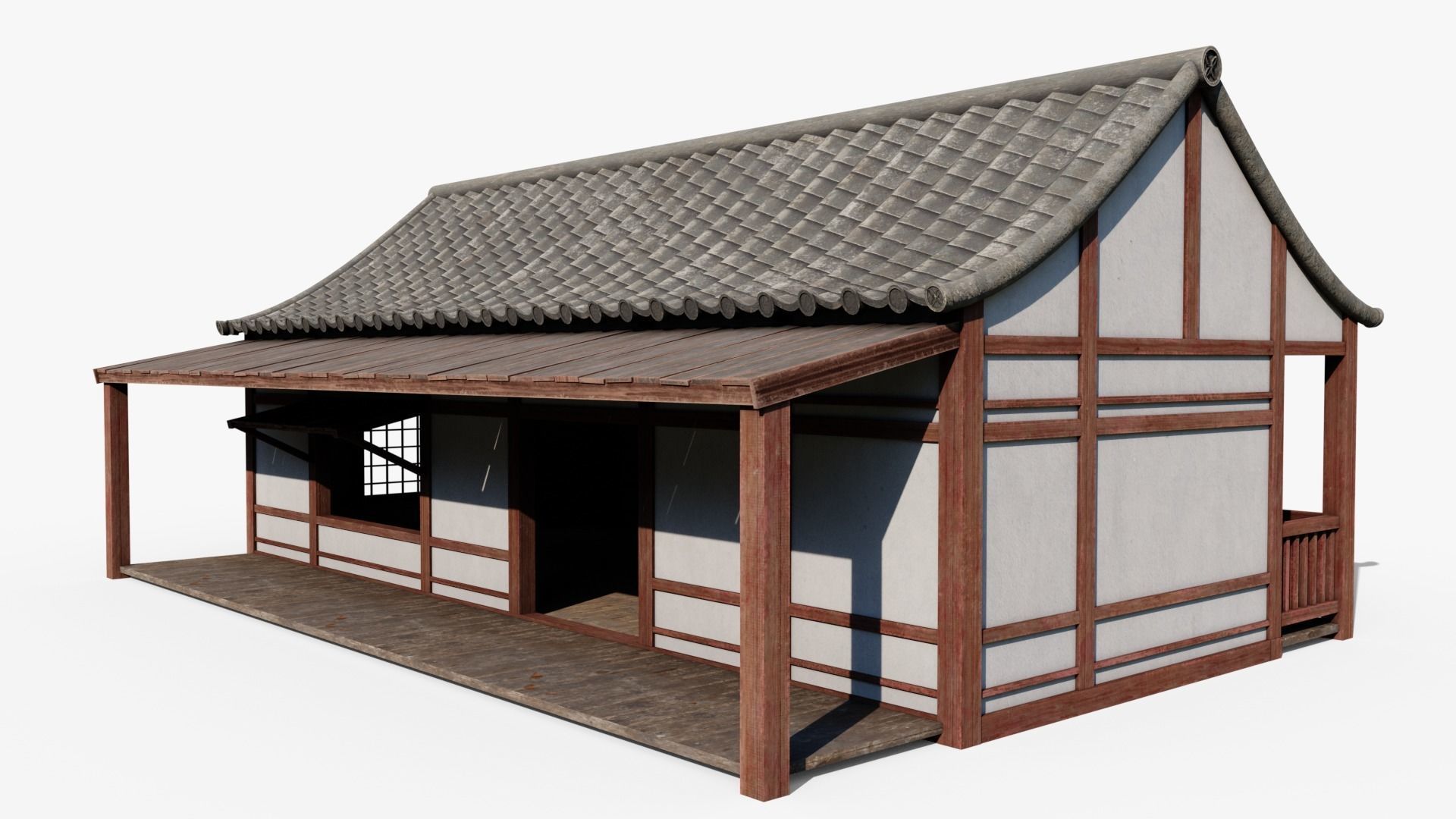 3D model Japanese Shop VR / AR / low-poly | CGTrader