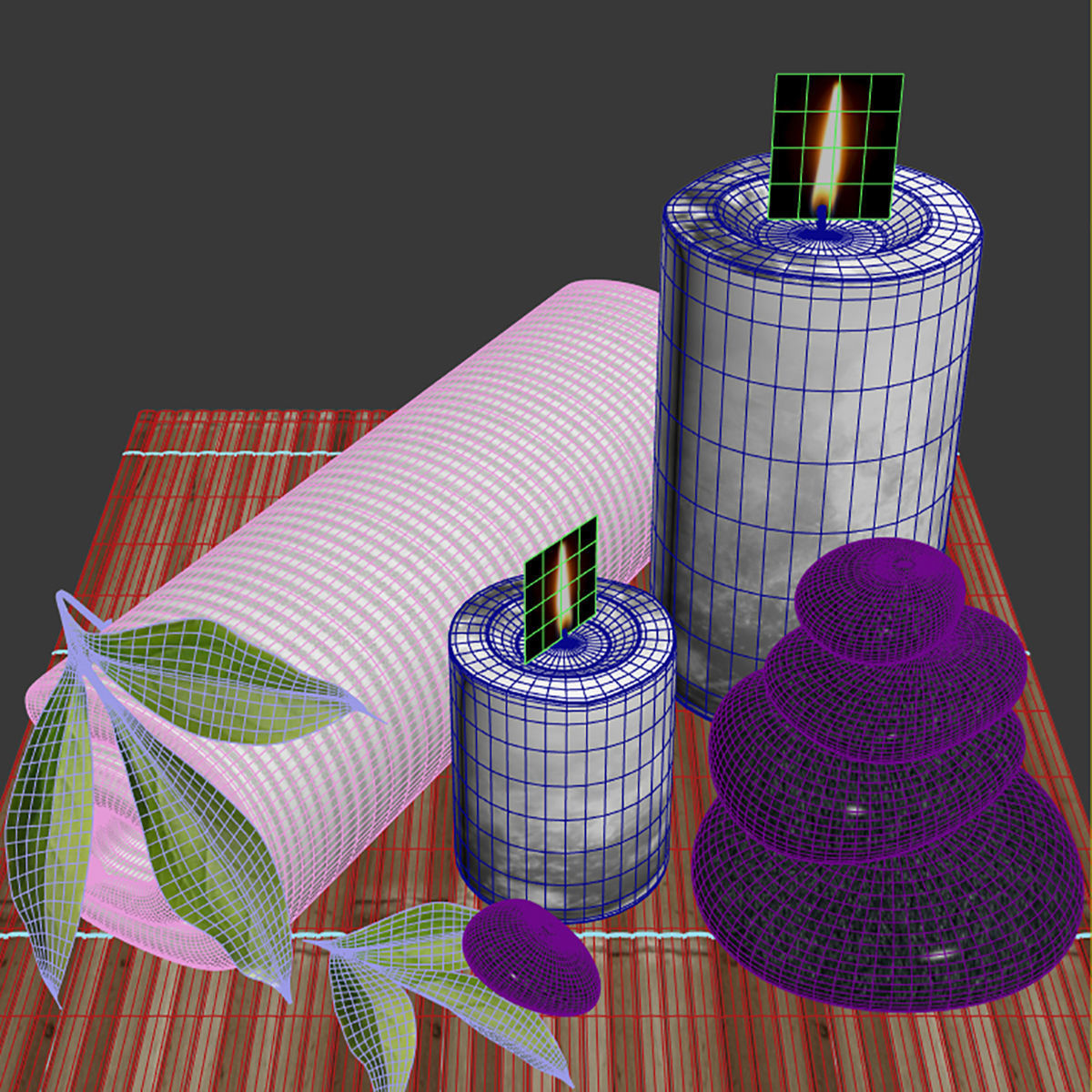 3d Accessories 01 3D model | CGTrader