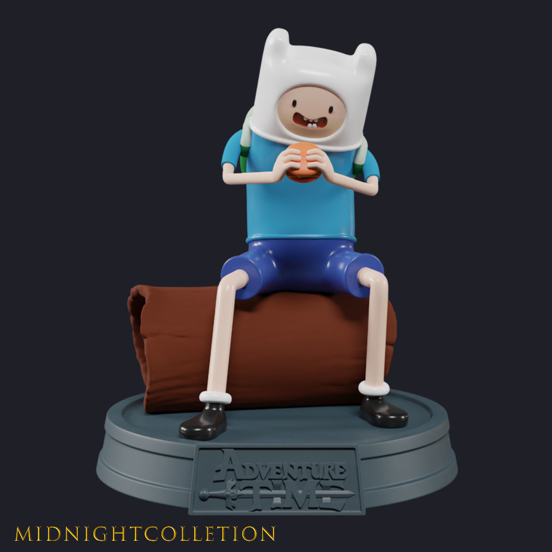 FINN - ADVENTURE TIME 3D model 3D printable | CGTrader