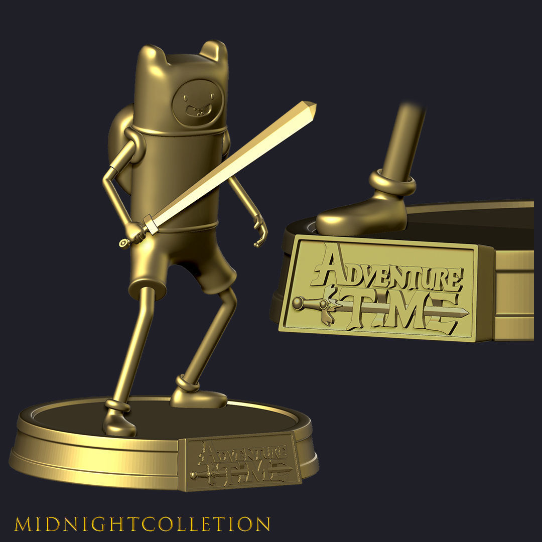 FINN - ADVENTURE TIME 3D model 3D printable | CGTrader