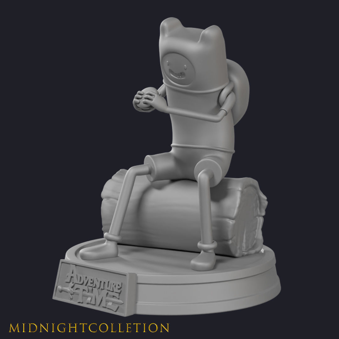 FINN - ADVENTURE TIME 3D model 3D printable | CGTrader