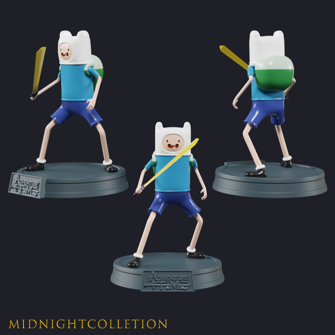 FINN - ADVENTURE TIME 3D model 3D printable | CGTrader
