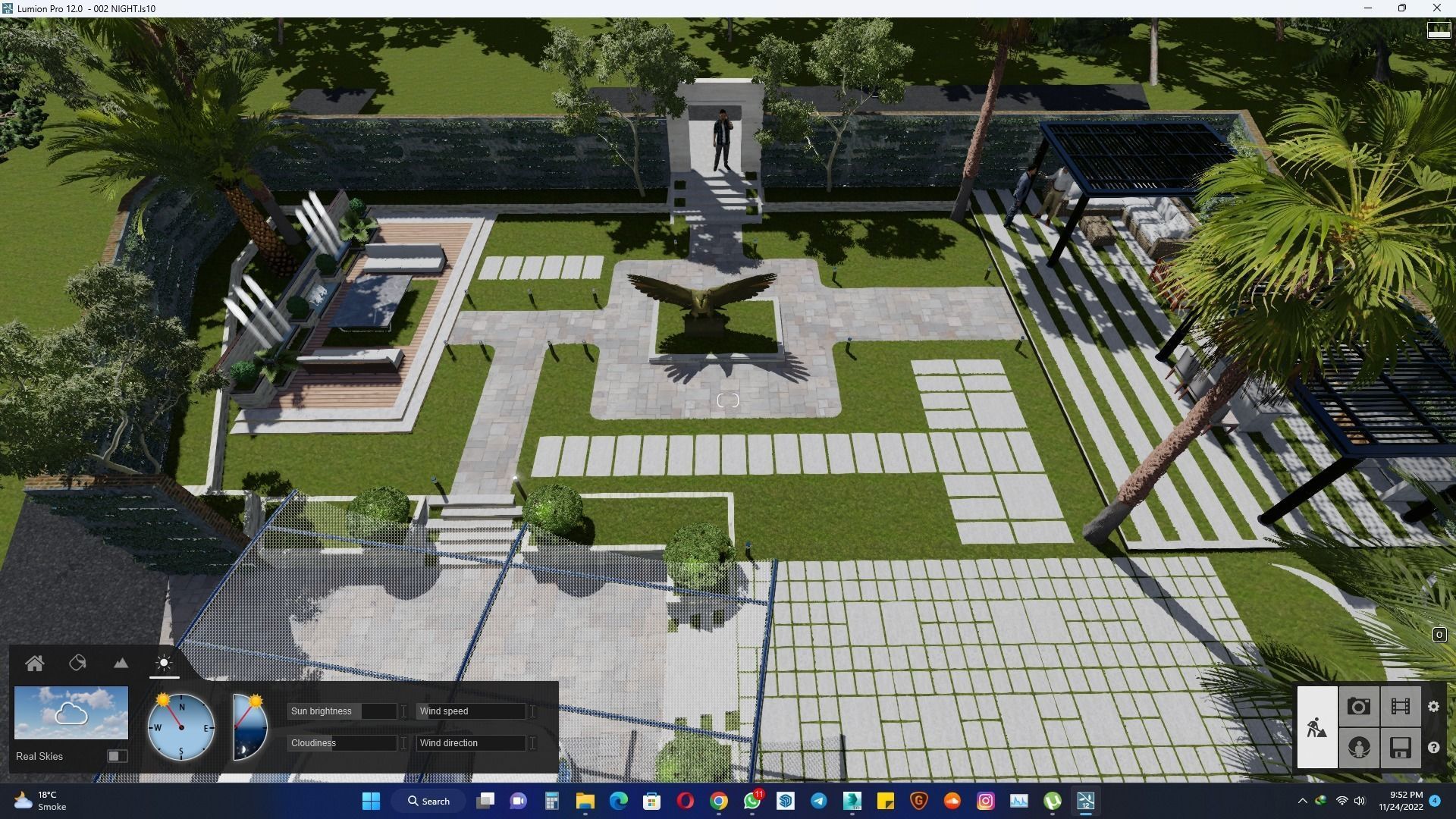 Landscape design 3d model and render in lumion 3D model | CGTrader