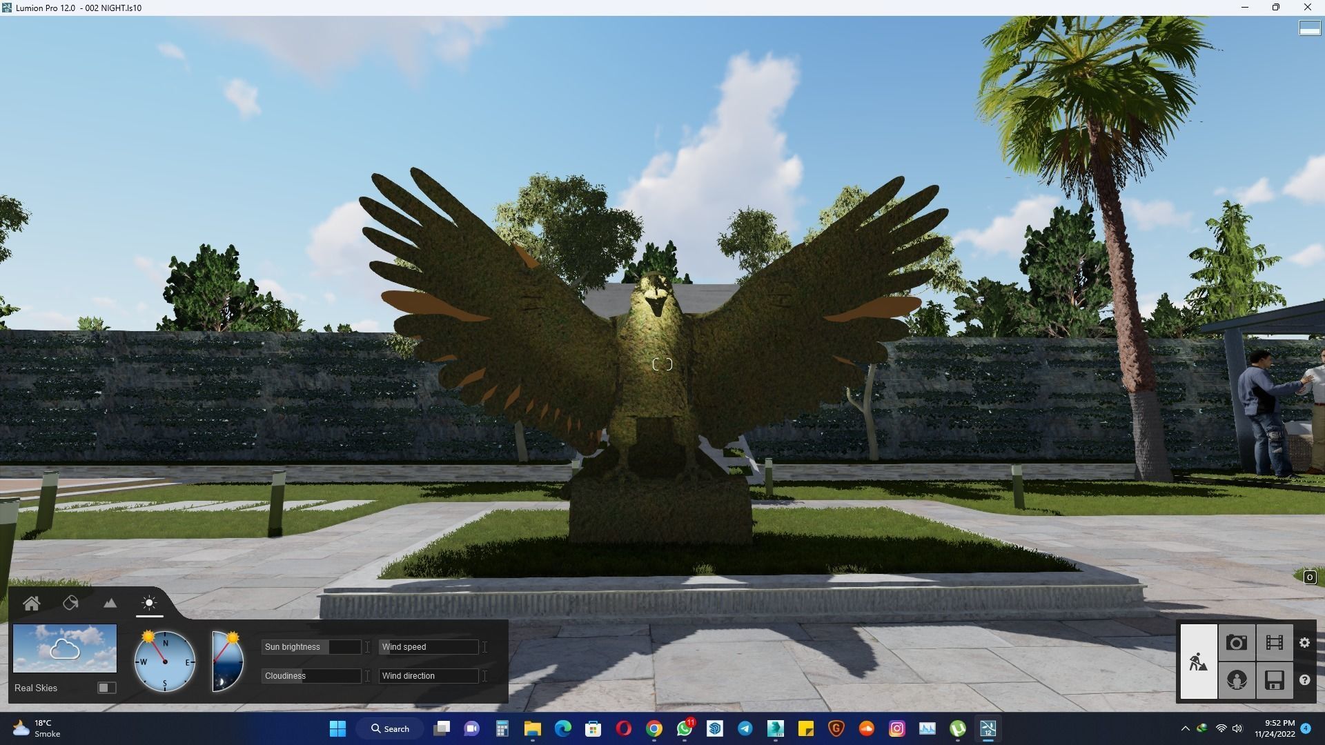 Landscape design 3d model and render in lumion 3D model | CGTrader