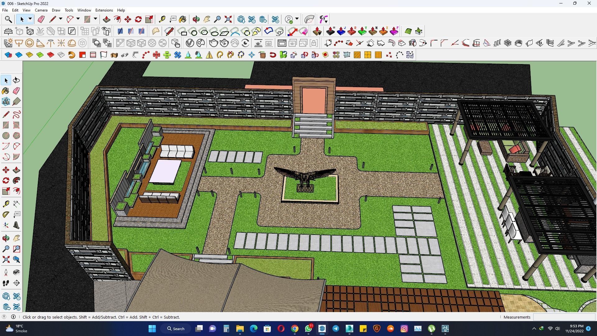 Landscape design 3d model and render in lumion 3D model | CGTrader