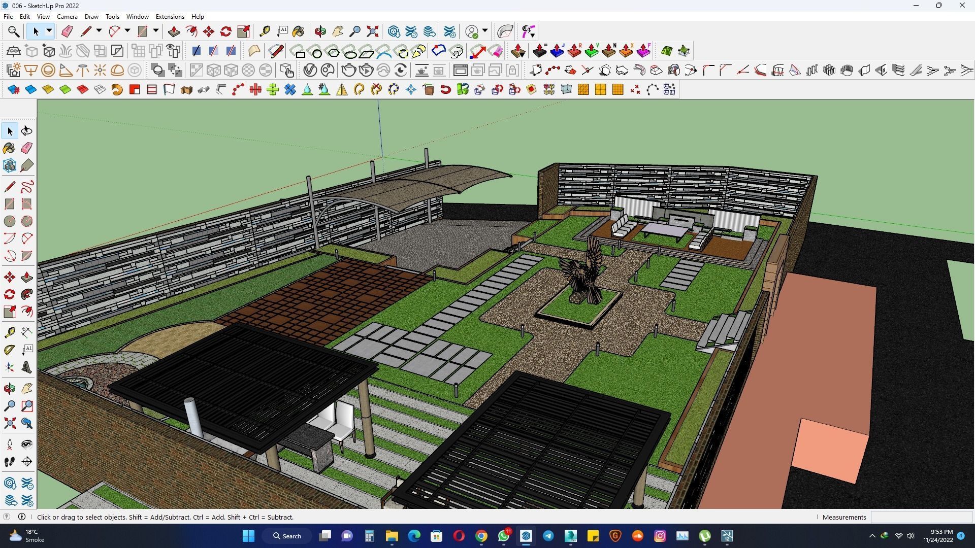 Landscape design 3d model and render in lumion 3D model | CGTrader
