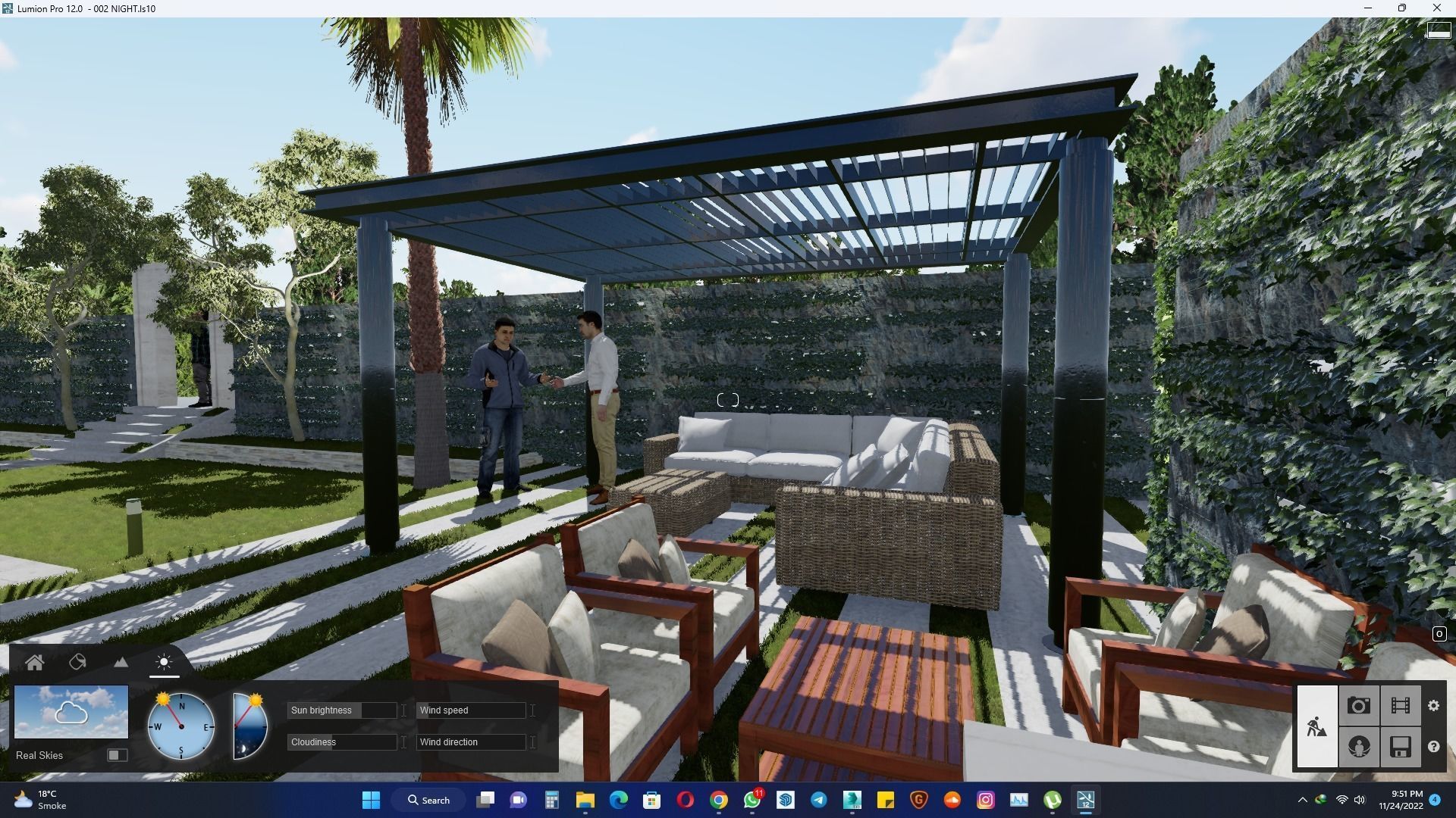 Landscape design 3d model and render in lumion 3D model | CGTrader