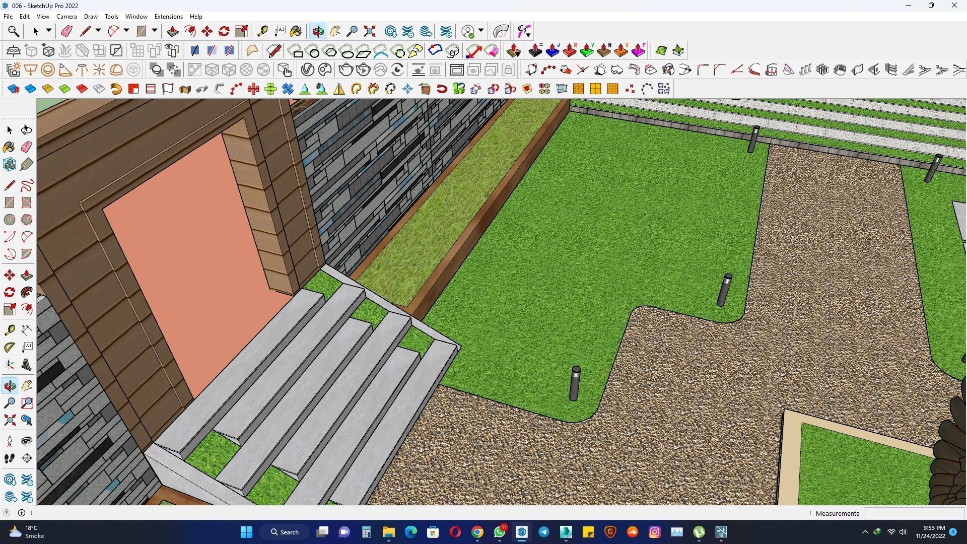Landscape design 3d model and render in lumion 3D model | CGTrader