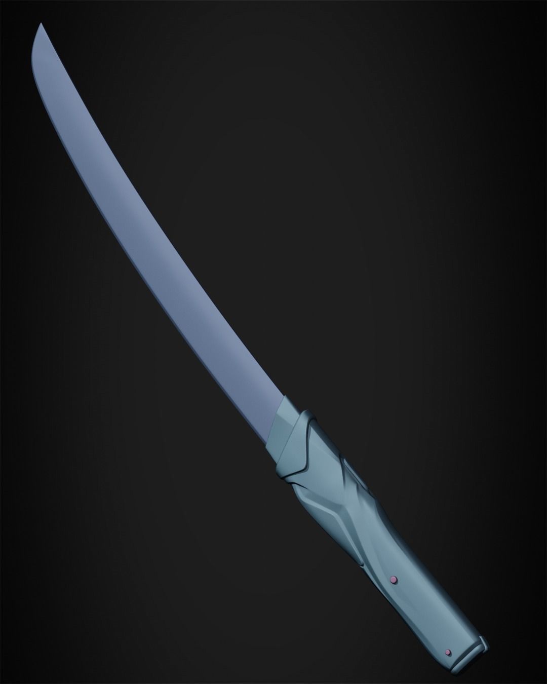 Overwatch 2 Genji Tanto 3D print model 3D model 3D printable | CGTrader