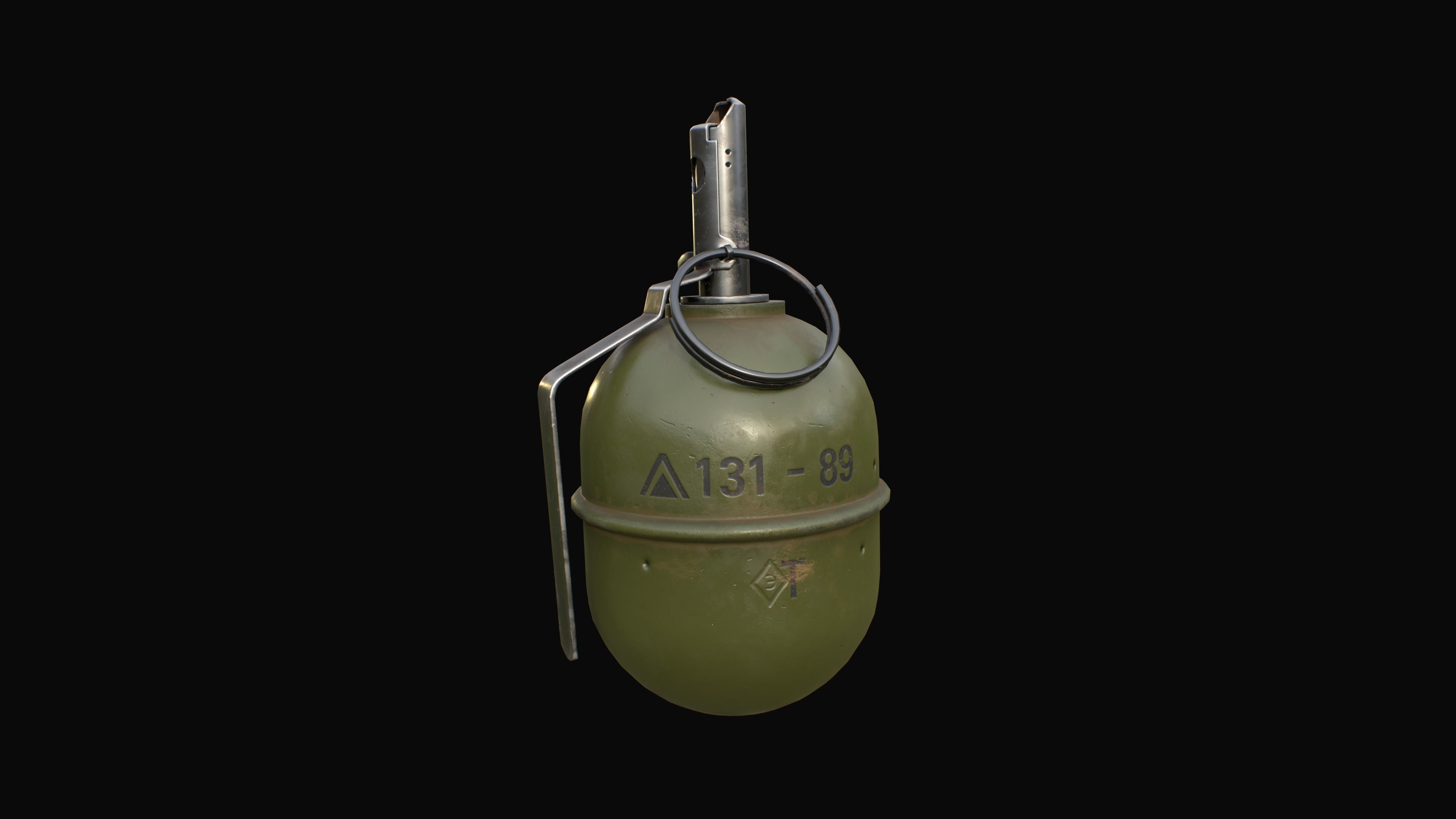 3D model Soviet hand Grenade RGD-5 VR / AR / low-poly | CGTrader