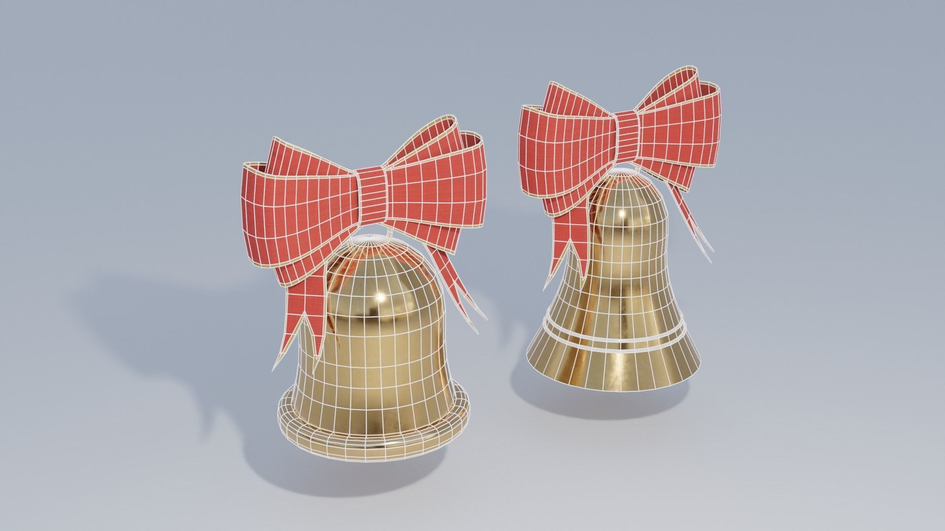 3D model Holiday Bell 4K and 2K VR / AR / low-poly | CGTrader