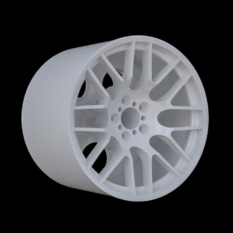 BBS Style 127 164 RIMS FOR HOTWHEELS 3D print model 3D model 3D ...