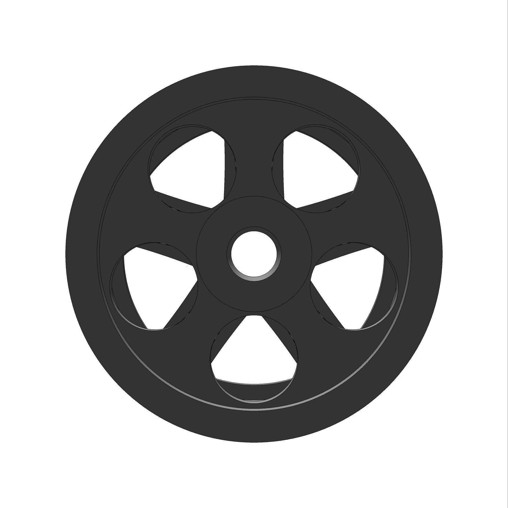 Racing Hart CP035 164 RIMS FOR HOTWHEELS 3D print model 3D model 3D ...