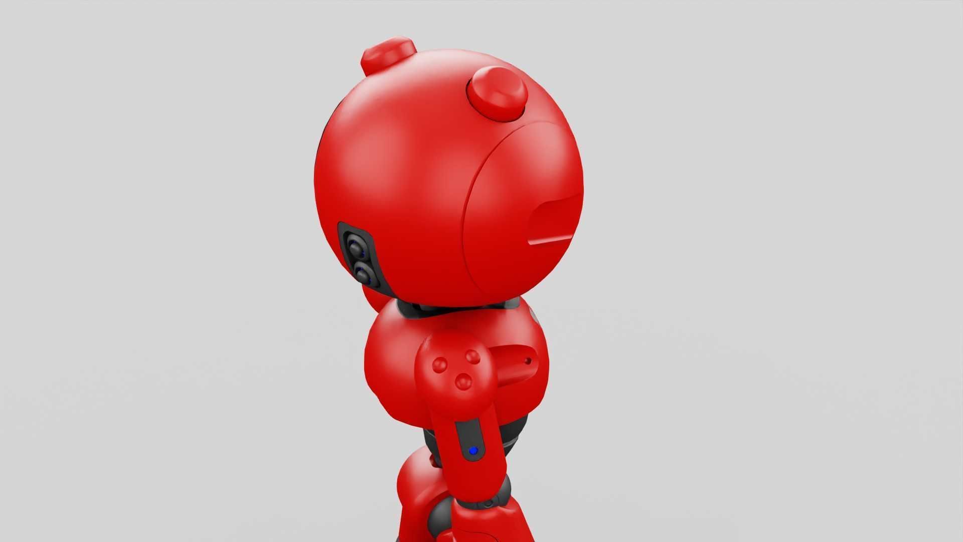 HELL BOY BOT RIGGED 3D model rigged | CGTrader