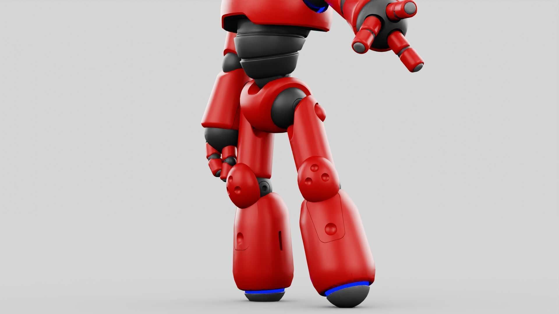 HELL BOY BOT RIGGED 3D model rigged | CGTrader