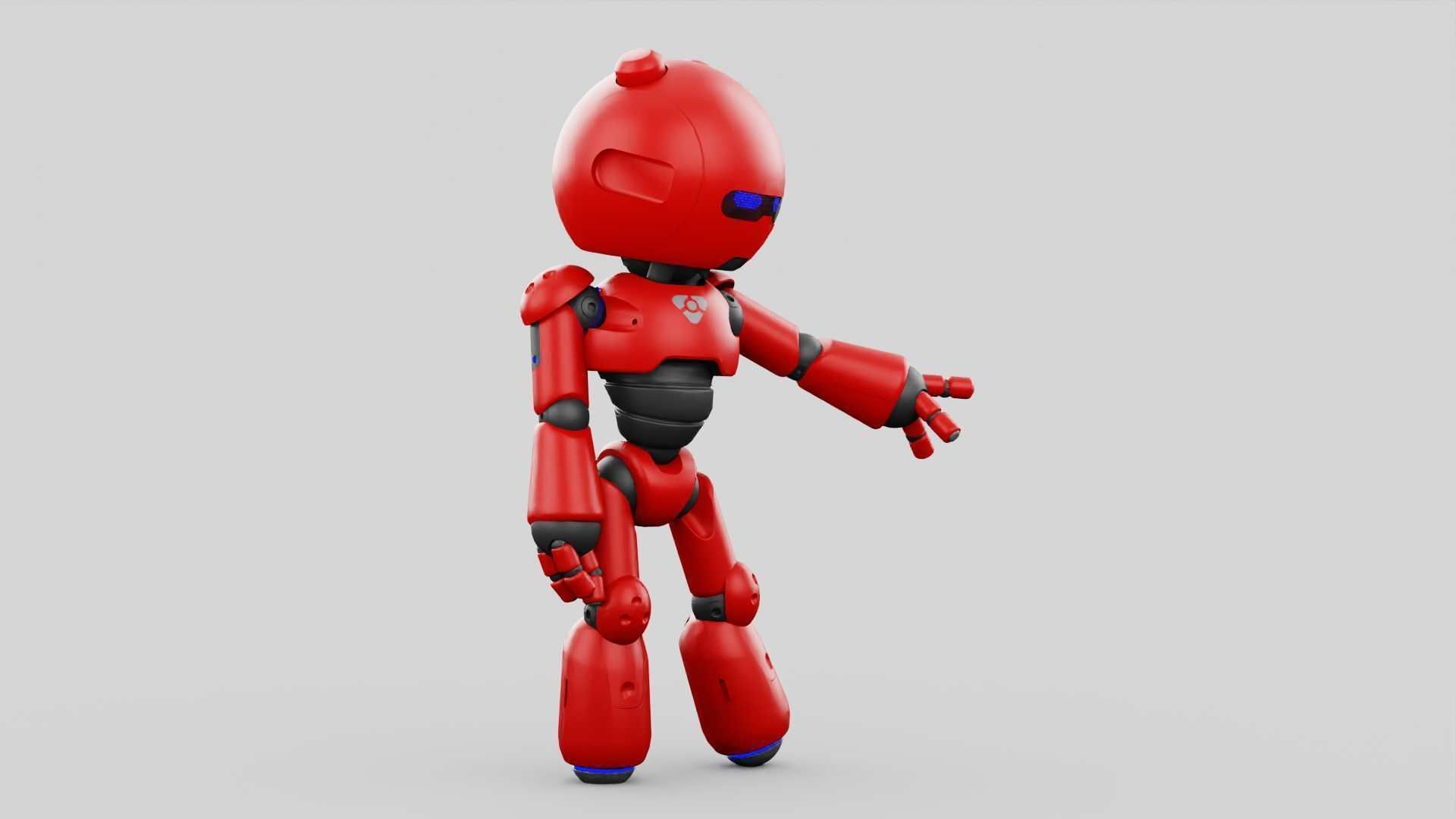 HELL BOY BOT RIGGED 3D model rigged | CGTrader