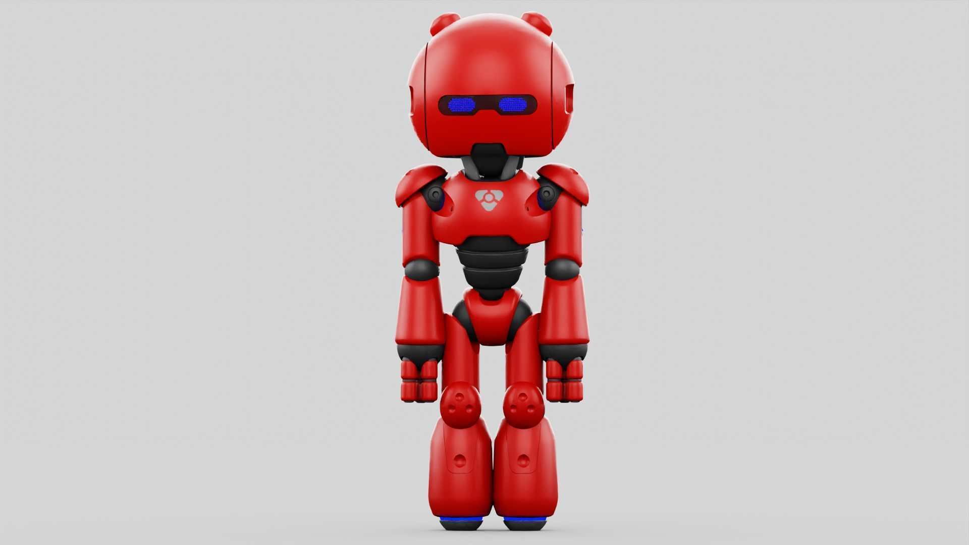 HELL BOY BOT RIGGED 3D model rigged | CGTrader