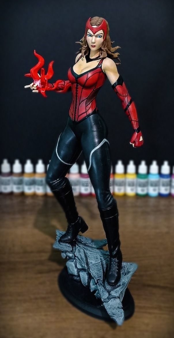 Heroicas - Figure 8 - D1 - Scarlet Witch - 3D model 3D printable | CGTrader