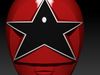 RED ZEO RANGER HELMET 3D model 3D printable | CGTrader