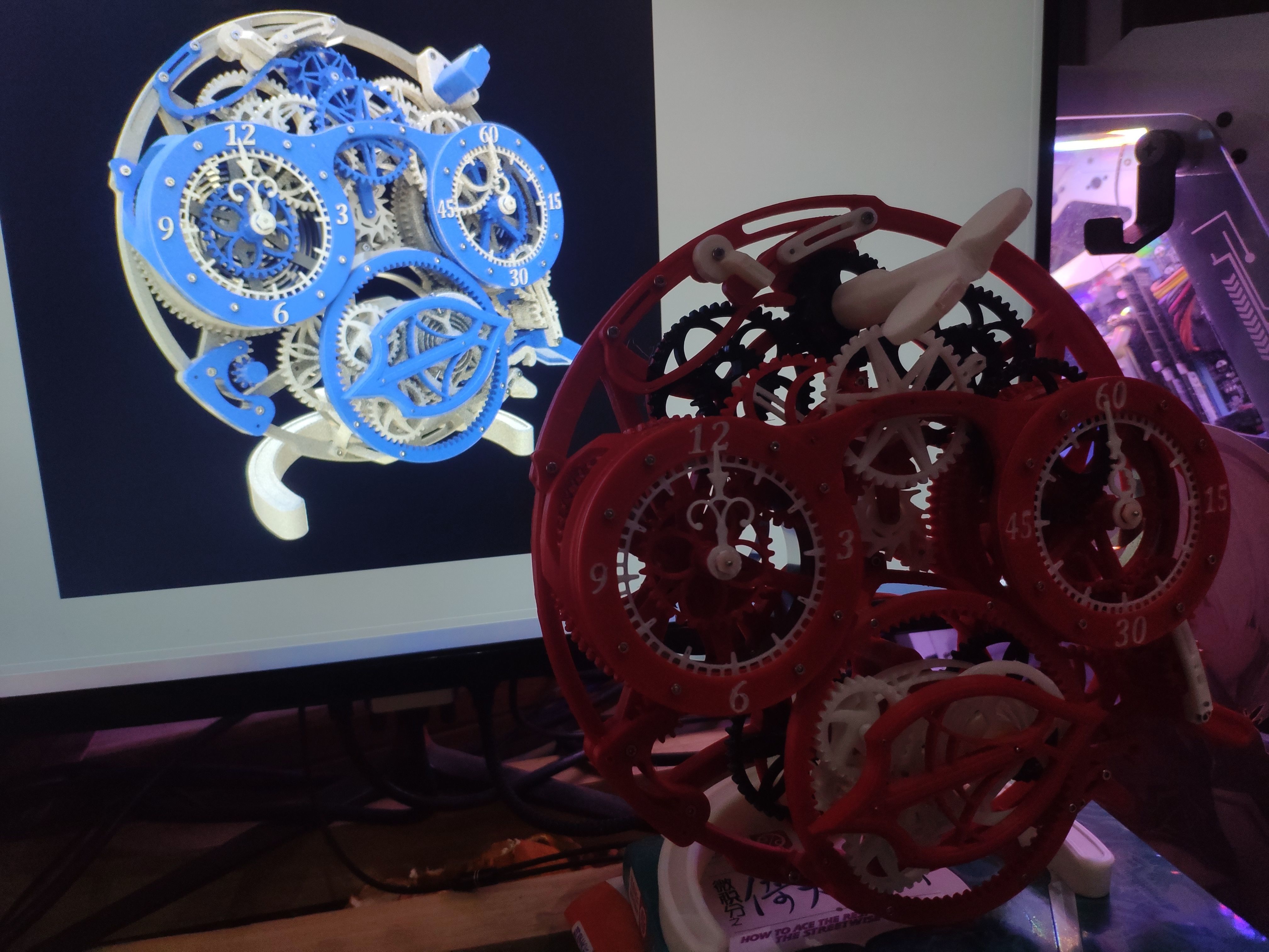 Single shaft Tourbillon 3D PRINT 3D model 3D printable | CGTrader
