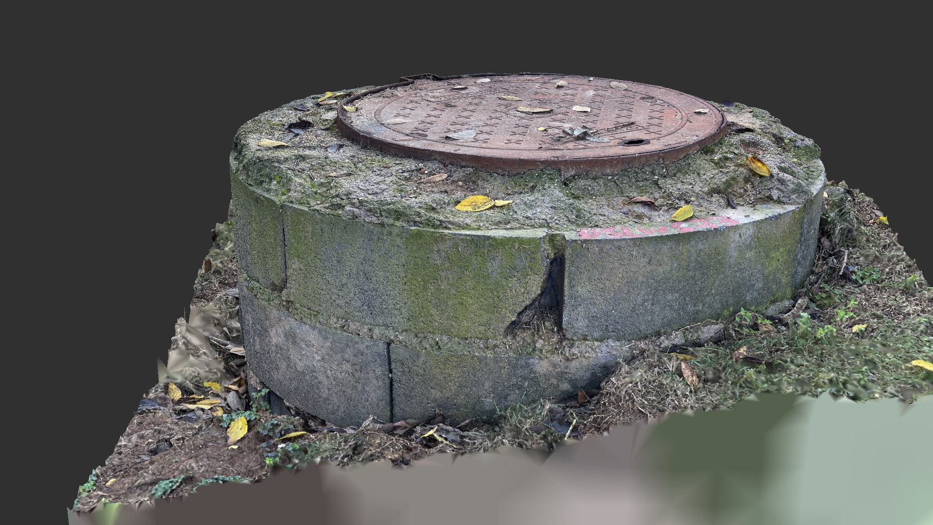 Manhole 3d scan 3D model | CGTrader